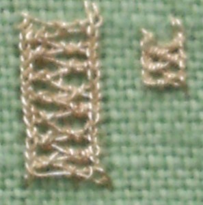 Tudor and Stuart Goldwork Masterclass Stitches – Month Eight ...