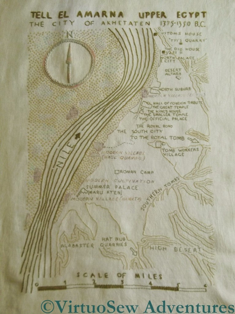 The Map of Amarna is Finished – Part One – VirtuoSew Adventures